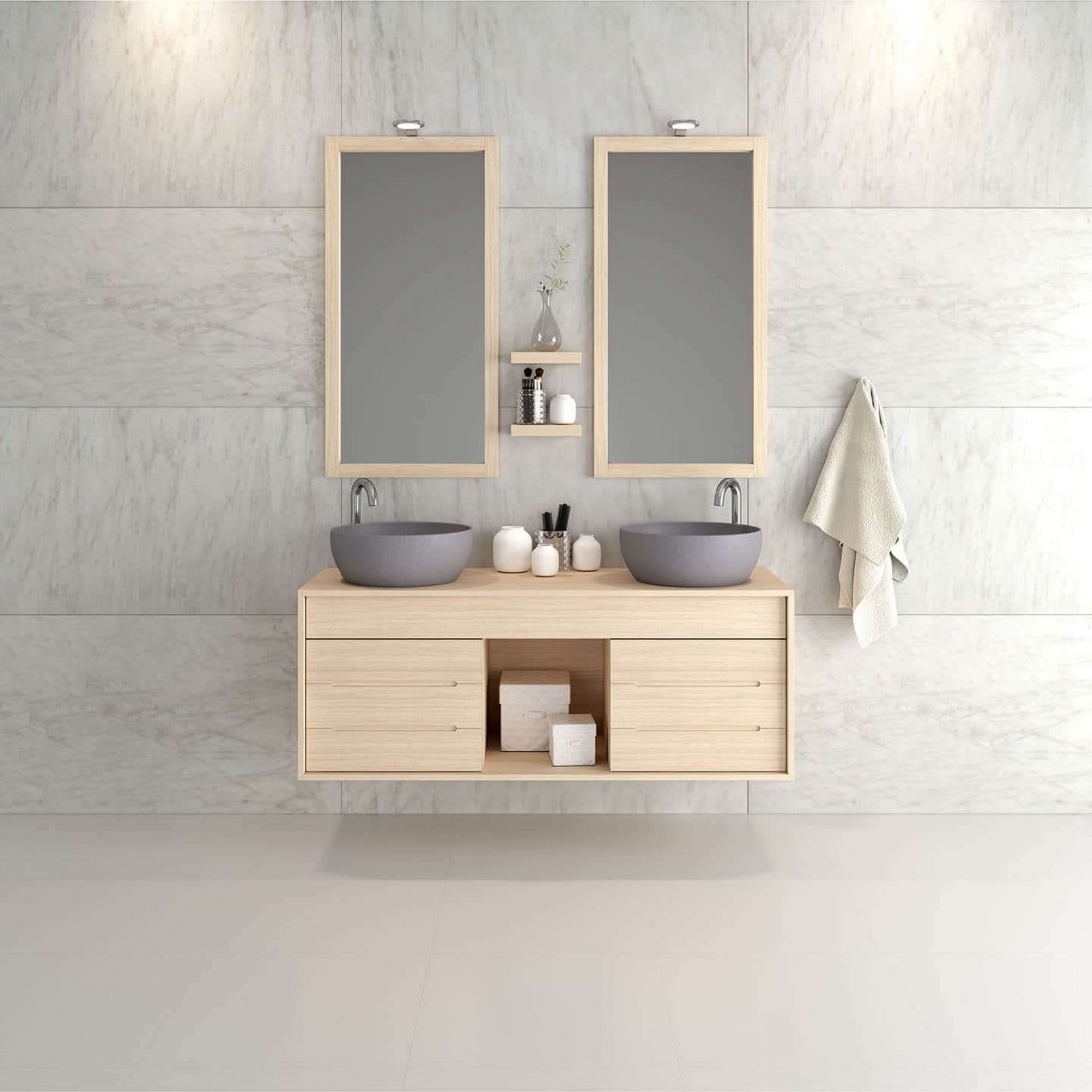 ΕΠΙΠΛΟ ΜΠΑΝΙΟΥ 130x45 NATURAL 130